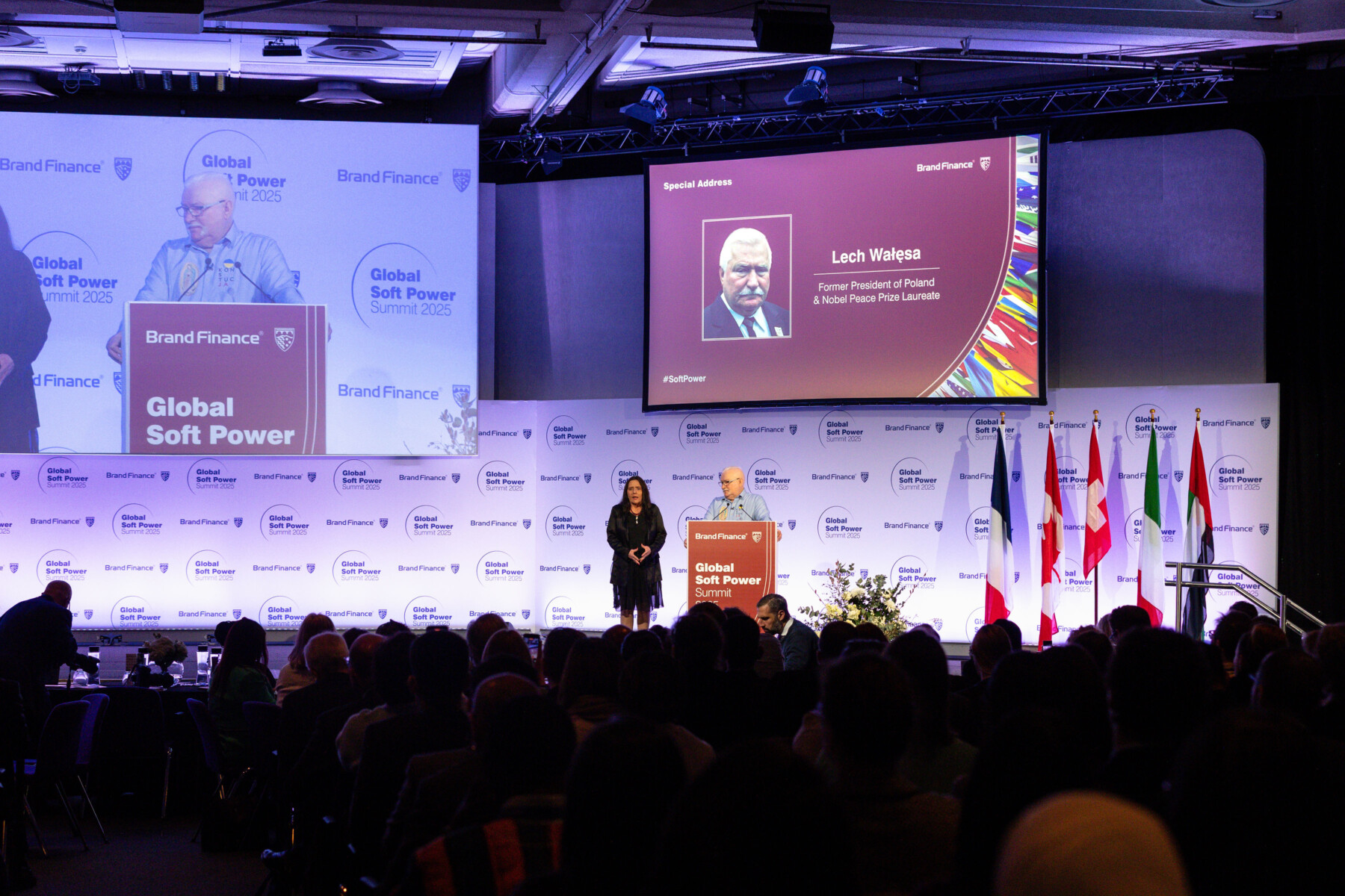 Lech Wałęsa, Former President of Poland & Nobel Peace Prize Laureate ...